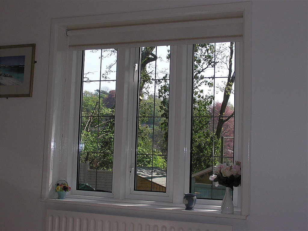 Square Leaded Aluminium Window